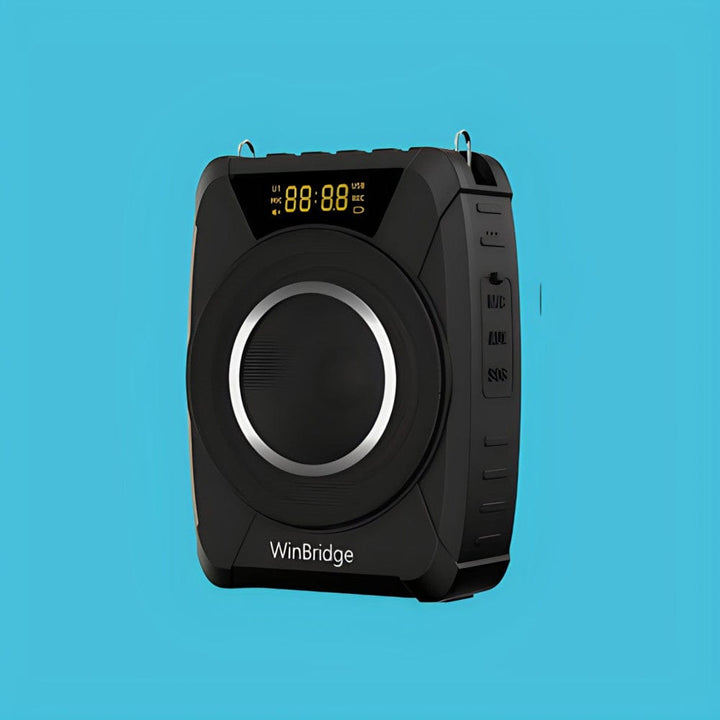 WinBridge M801 20W Voice Amplifier With Wireless Microphone Headset Wa ...